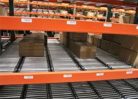 China Full Metal Gravity High Density Pallet Racking System Rust Resistance RAL System Color for sale