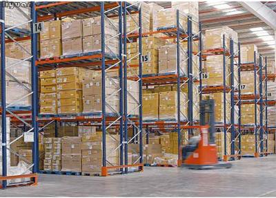 China depósito resistente ISO9001 de revestimento azul do racking do armazém 1200KG aprovado à venda