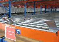 China First In First Out Racking System , Gravity Flow Rack In Warehouse Optional Dimension for sale