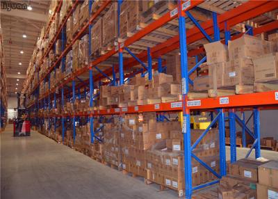 China Hoog - van de het Staalopslag van het dichtheidsmetaal Op zwaar werk berekende de Palletrekken Aangepaste Deklaag Te koop
