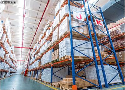 China De Opslag van de Palletrekken van de staalstructuur Op zwaar werk berekende Selectieve het Stapelen Rekplanken Te koop