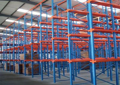 China Movimentação flexível através do sistema da cremalheira da pálete, movimentação na movimentação com o racking à venda