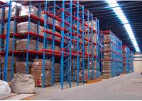 China Flexible Drive Through Pallet Rack System , Drive In Drive Through Racking for sale