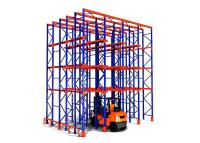 China Forklift Drive In Racking System , Drive In Warehouse Racking Optional Dimension for sale