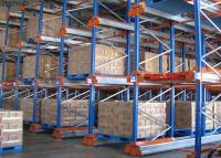 China Automatic Pallet Racks Storage Racking Radio Shuttle Racking For Warehouse for sale