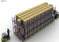 China Automatic Pallet Racks Storage Racking Radio Shuttle Racking For Warehouse for sale