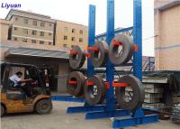 China Industrial Structural Cantilever Rack Powder Coated Blue Coating Adjustable Column for sale