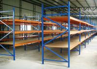 China Industrial Storage Long Span Racking System Boltless Steel Shelf Panel Stable for sale