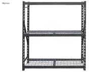 China Industrial Storage Light Duty Racking Mesh Deck Galvanized Steel Stacking for sale