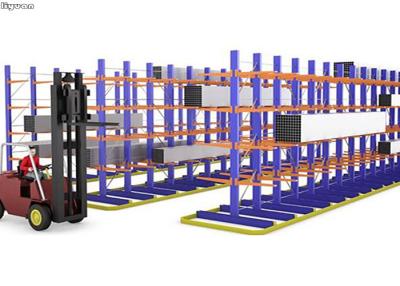 Cina Scaffale a mensola strutturale d'acciaio di capacità elevata per il materiale di strato del legname dei tubi in vendita