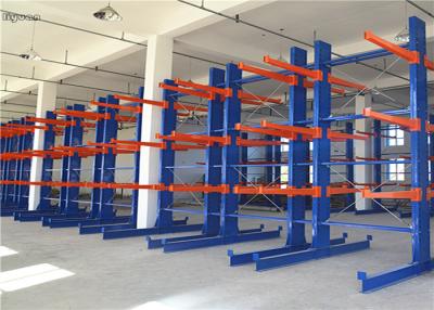 Cina Scaffale a mensola strutturale d'acciaio di capacità elevata per il materiale di strato del legname dei tubi in vendita