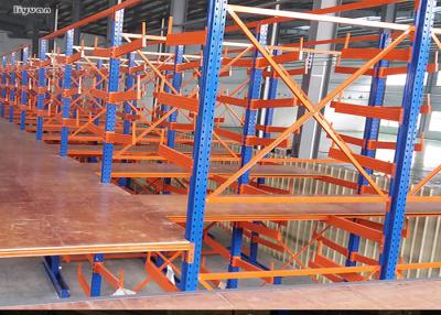 Cina Sistema resistente d'acciaio a mensola strutturale dello scaffale Q235 RAL di immagazzinamento nel tubo in vendita