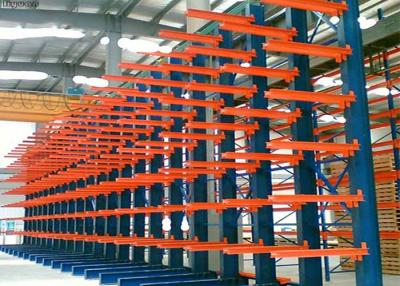 Cina Scaffale di tubo a mensola di dimensione facoltativa, scaffali d'acciaio a mensola di stoccaggio in vendita