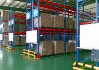 China Strong Structure Heavy Duty Pallet Racking System 4.5 Tons Per Layer Robot Welding for sale
