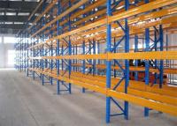 China Strong Structure Heavy Duty Pallet Racking System 4.5 Tons Per Layer Robot Welding for sale