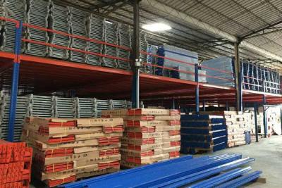 中国 ステンレス鋼Q235の産業中二階床の倉庫の仕事プラットホームの塗布 販売のため