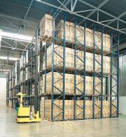 China High Density Storage Solution Q235B Drive Through Pallet Racking for sale