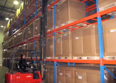 China 12m Länge 25000kg Stahlpaletten-Stark beanspruchen System RAL für Lager zu verkaufen