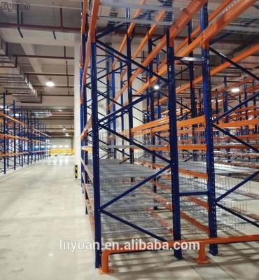 China Do tormento resistente do armazém da logística SS400 móvel arquivando das páletes à venda