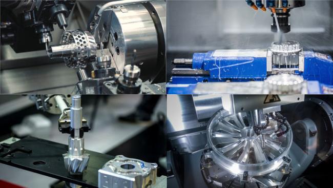 Customized precision CNC Machining Parts 5 Axis Anodized Aluminum accessories 2