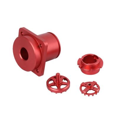 Cina la tolleranza di 0.01mm ha spazzolato le parti di alluminio su ordinazione di CNC in vendita
