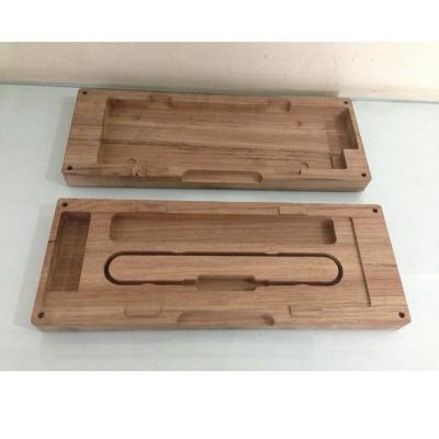Cina Yijin che dipinge le parti di macinazione di CNC di Ebony Wood Precision in vendita