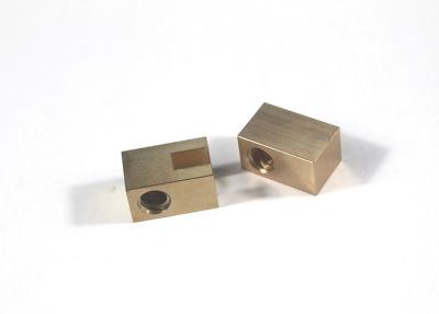 Cina Pezzi meccanici d'ottone placcati di CNC di modello rapido in vendita