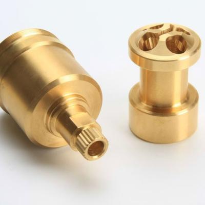 Cina Pezzi meccanici d'ottone di CNC di giunzione del casing di placcatura dello zinco in vendita