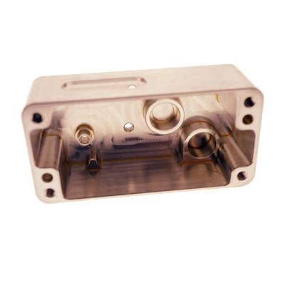 Cina La tolleranza di Yijin 0.01mm ha lucidato le parti del rame di CNC in vendita