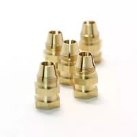 China Turned Brass CNC Machining Parts for sale