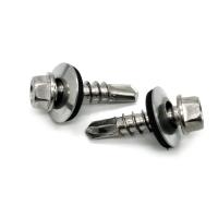 China Yijin Hex Head Self Drilling Tapping Screw With Washers for sale