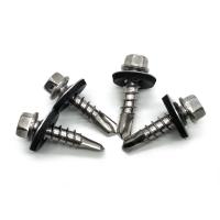 China Yijin Hex Head Self Drilling Tapping Screw With Washers for sale