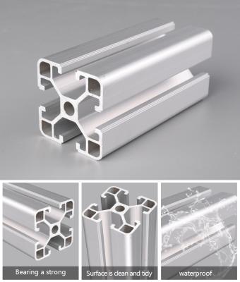 Cina L'accuratezza 0.01mm ha spazzolato il profilo di alluminio di superficie 4040 in vendita