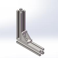 China Bright Surface Workbench Aluminum Extrusion Profile for sale