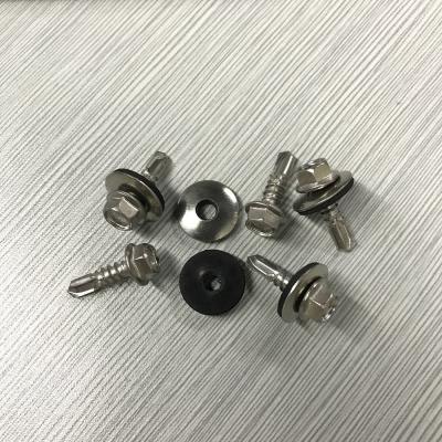 中国 洗濯機が付いている電流を通されたSS616Lの六角形の自己の訓練ねじ 販売のため