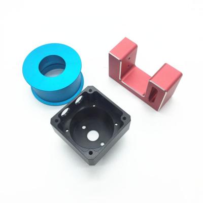 Cina Micro Al7075 ha anodizzato le parti di alluminio spazzolate dell'asse di CNC in vendita