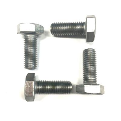 China DIN933 Hex Bolt And Nut Stainless Steel Hex Cap Screw Bolt for sale