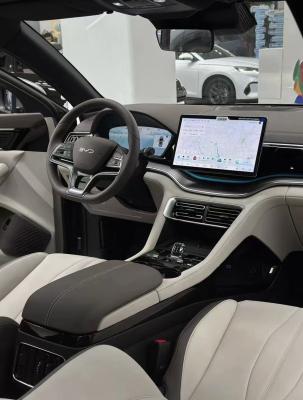 China Byd Song PLUS pure elektrische fabriek auto wit 5 deuren 5 zitplaatsen Te koop