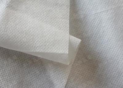 China ISO9001 SSS Non Woven Fabric White Breathable For Diaper Top Layer for sale