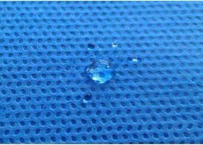 中国 防護用衣料品のための水素性SMS非織布 青色 12-200GSM 販売のため
