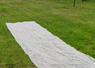 China Max 3200mm Width White Agricultural Nonwoven Fabrics Perfect for Insect Repellent and Dustproofing for sale