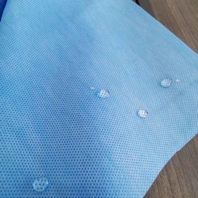 China Mnufacturer SMS Nonwoven for Disposable Use Hotel Bed Sheet Hairdressing Aprons for sale