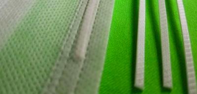 China 7.0mm Width Non Woven Fabric Products Nose Wire White Double - Core Flat For Masks for sale