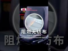 Flam-retardant nonwoven fabric - Give you feel of safety