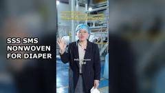 SSS SMS Nonwoven for Baby Diaper