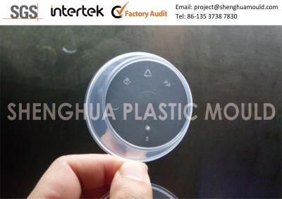 China Small Clear Plastic Food Container Lid Hinged for sale