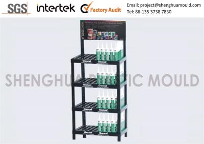 China Portable Plastic Display Shelves , Merchandise Display Racks For Retail Stores Specialty Shops for sale