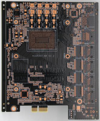 China 1.6mm Board Thickness Multilayer printed electronic circuit With ENIG 1U Surface electronics manufacturers for sale