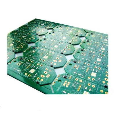 China OEM van de Controlemechanismedouane Witte Silkscreen PCBA gedrukte de kringsraad van de raads Groene Soldmask Te koop