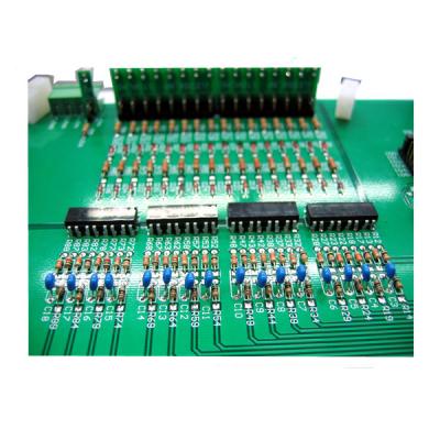 China OEM van de Controlemechanismedouane Witte Silkscreen PCBA gedrukte de kringsraad van de raads Groene Soldmask Te koop